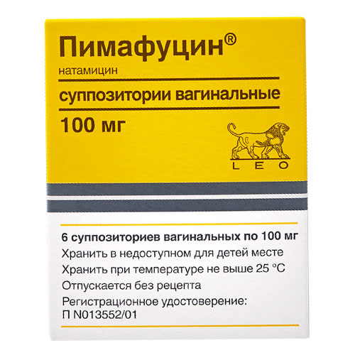 Pimafucin | Buy online | Natamycin | suppositories
